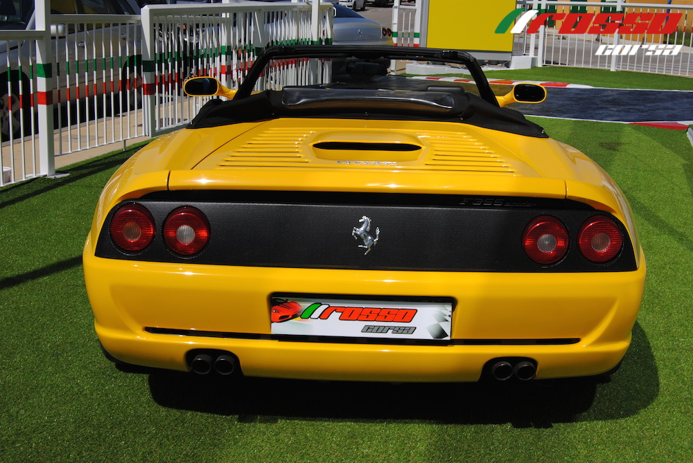 Giallo Modena Ferrari F355 Spider - Rosso Corsa