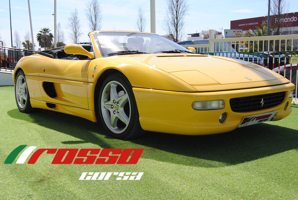 Giallo Modena Ferrari F355 Spider - Rosso Corsa
