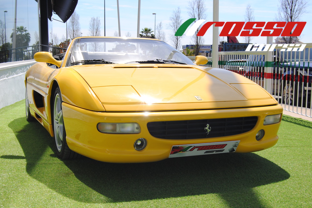 Giallo Modena Ferrari F355 Spider - Rosso Corsa