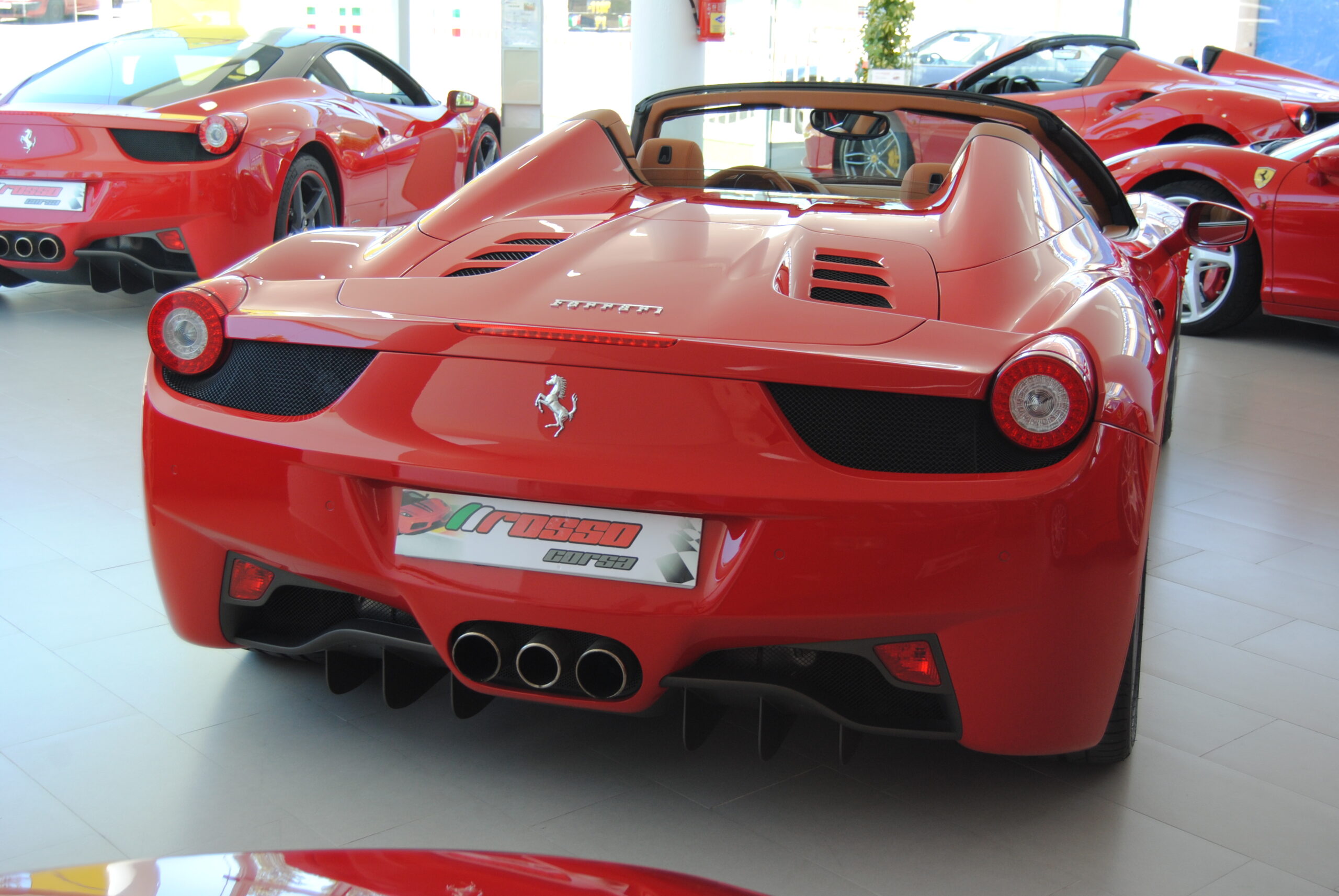 Ferrari 458 Spider - Rosso Corsa