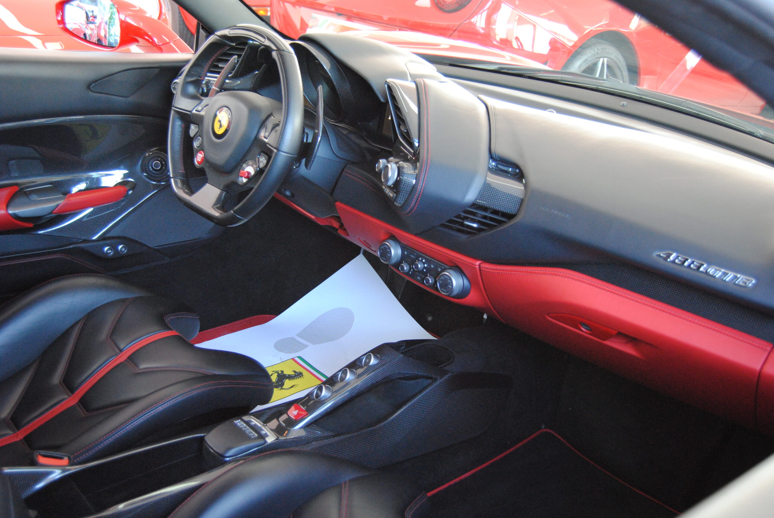 Rosso Di Lancio exterior Ferrari 488 GTB | Rosso Corsa