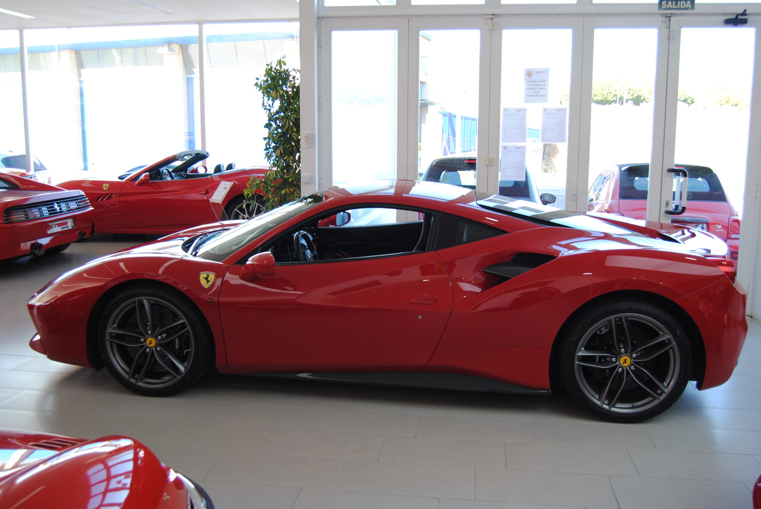 Rosso Di Lancio exterior Ferrari 488 GTB | Rosso Corsa