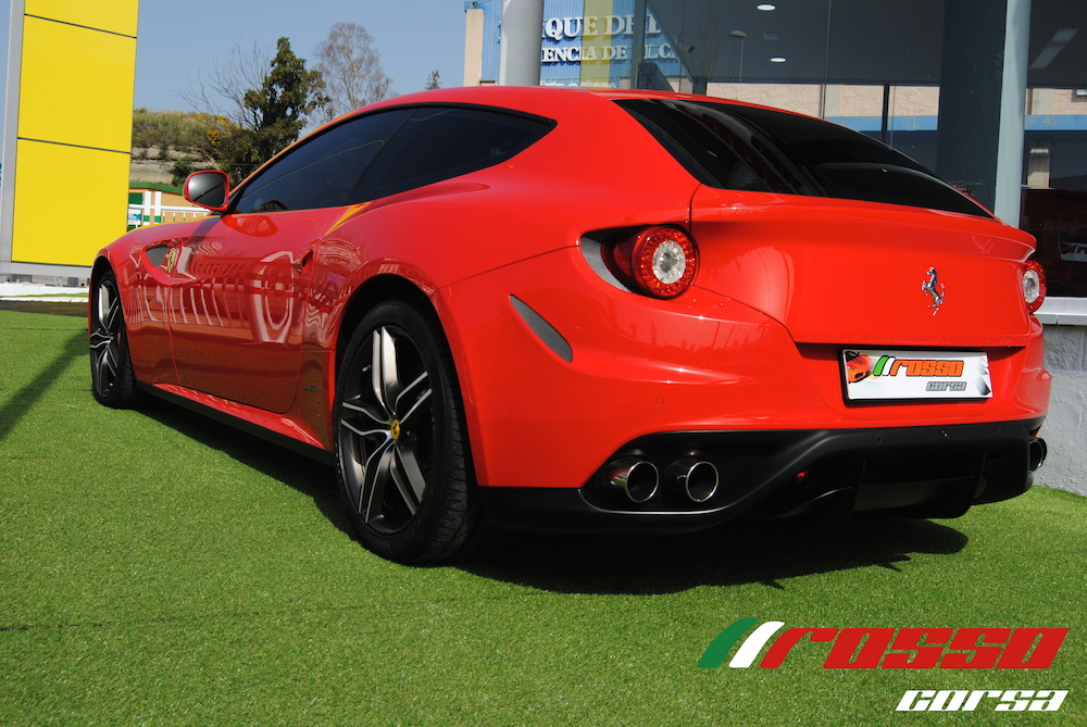 Rosso Corsa Ferrari FF at Rosso Corsa Marbella
