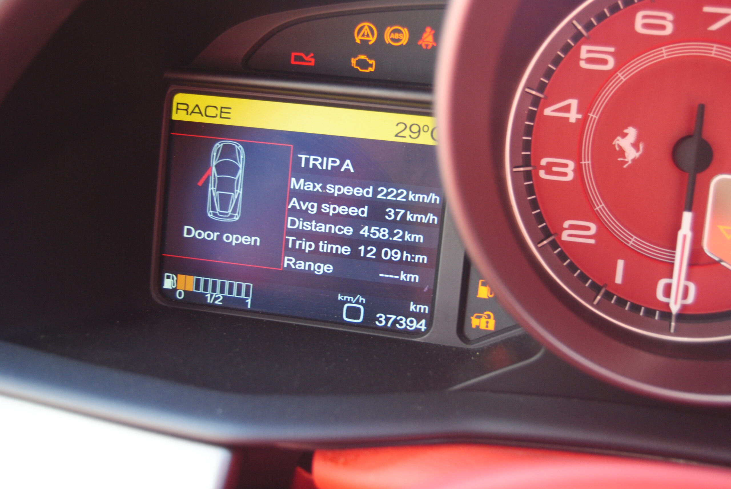 Total Red Ferrari 458 Italia - Rosso Corsa