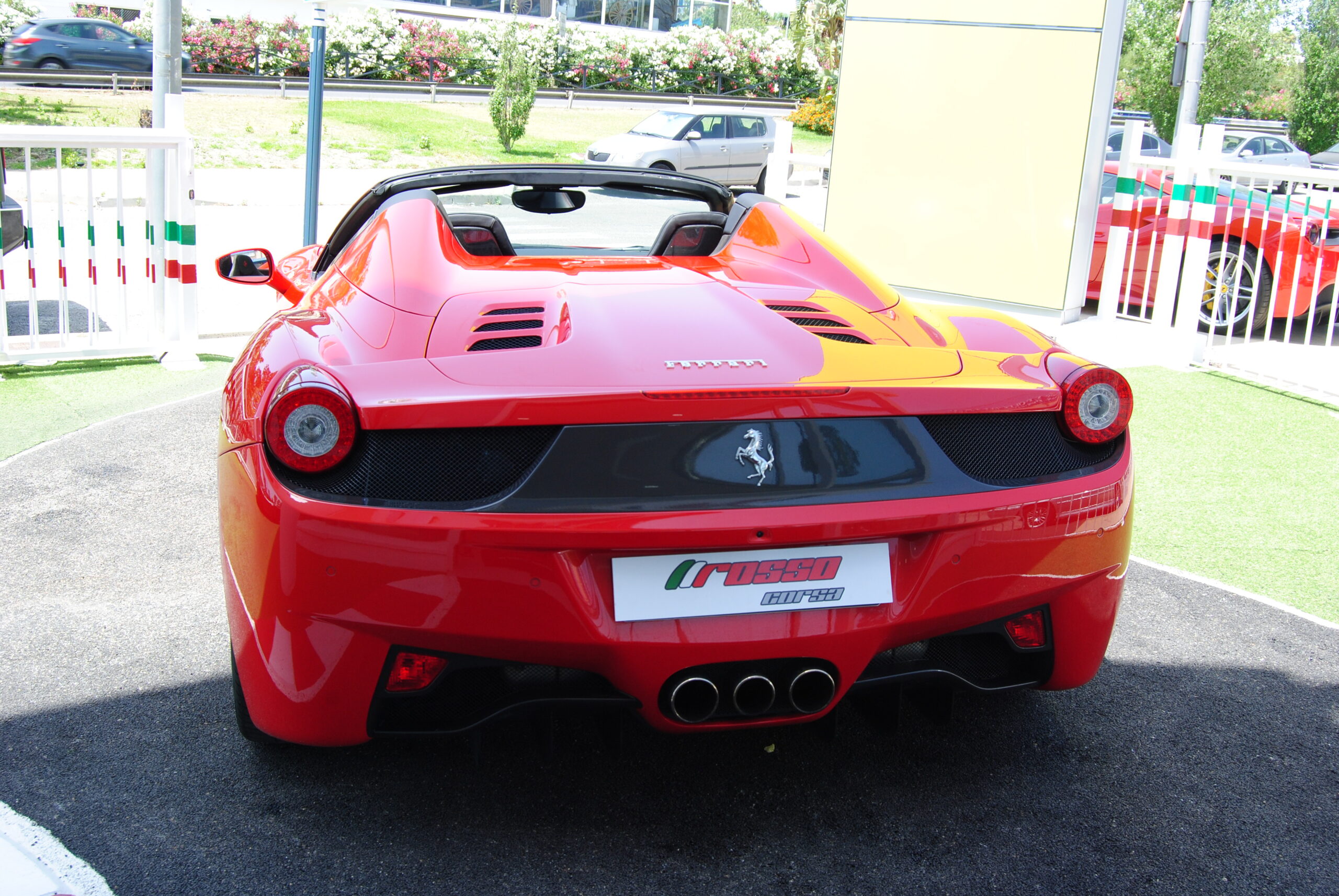 Ferrari 458 Spider - Rosso Corsa