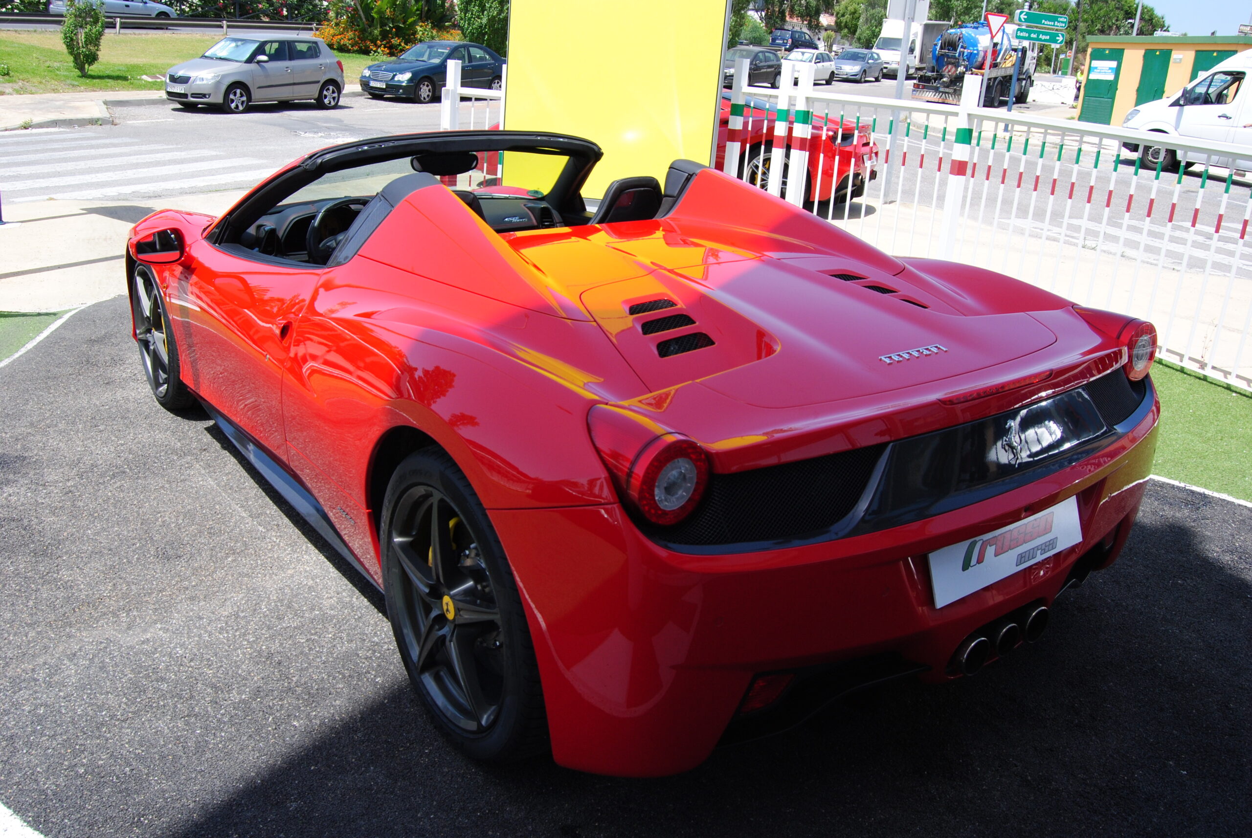Ferrari 458 Spider - Rosso Corsa