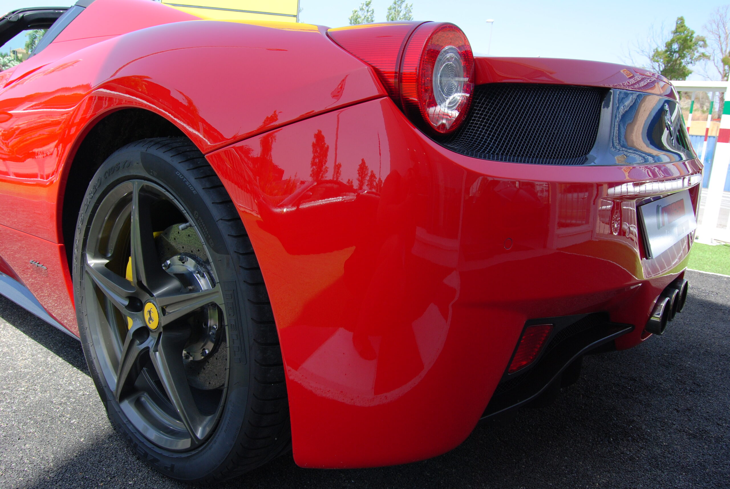 Ferrari 458 Spider - Rosso Corsa
