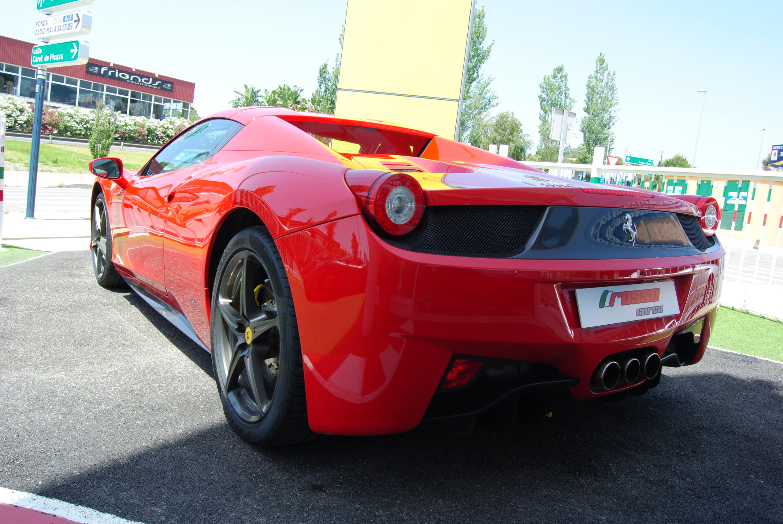 Ferrari 458 Spider - Rosso Corsa