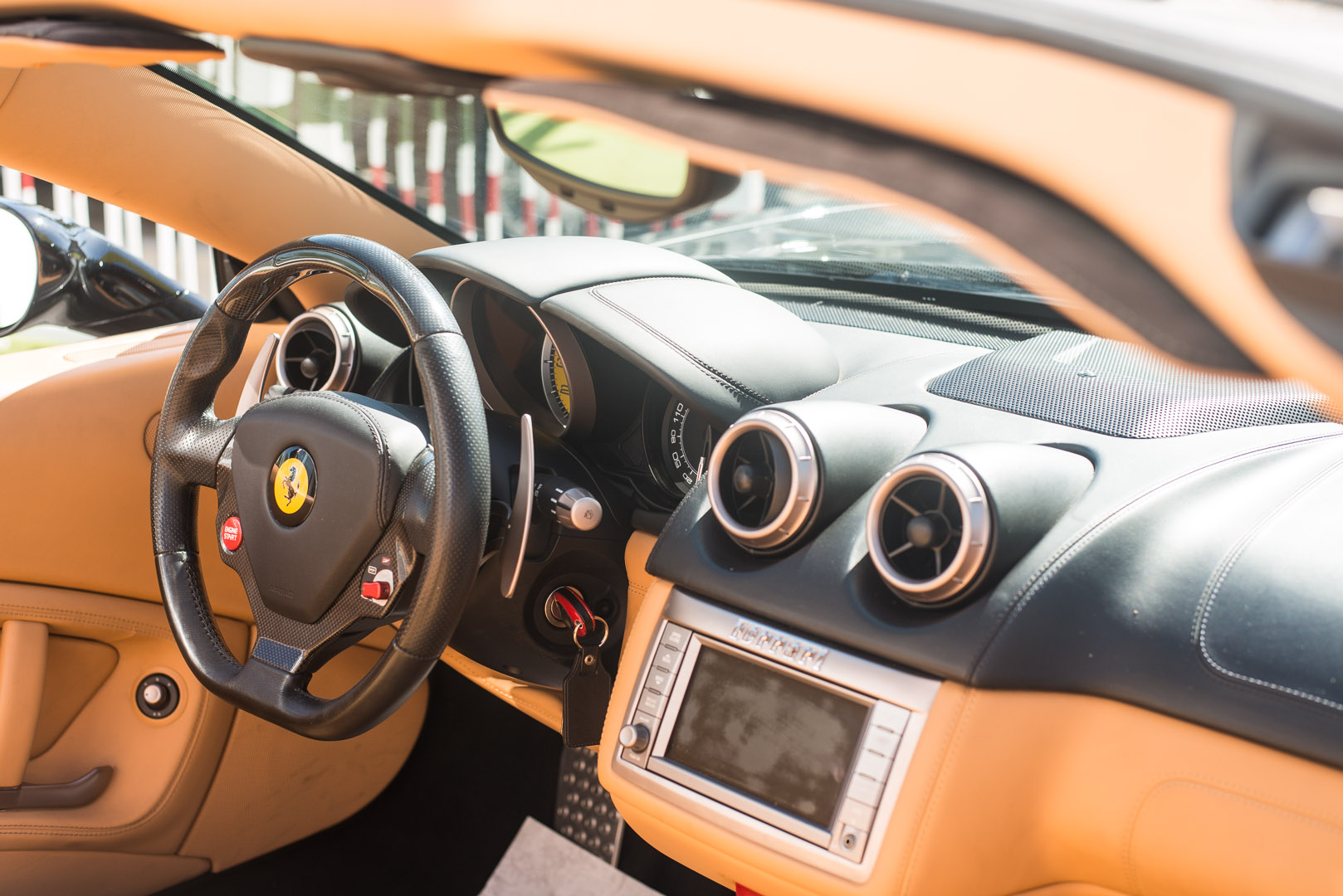 Ferrari California with Grigio Silverstone exterior