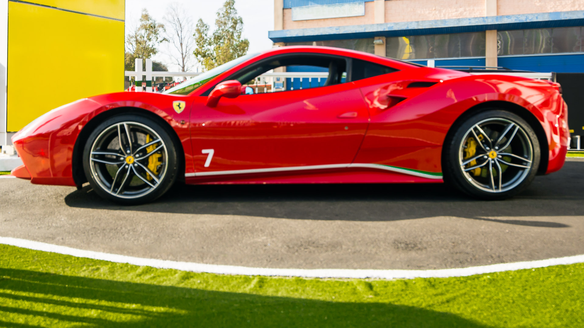 Ferrari 488 GTB designed on the basis of the 458 Italia