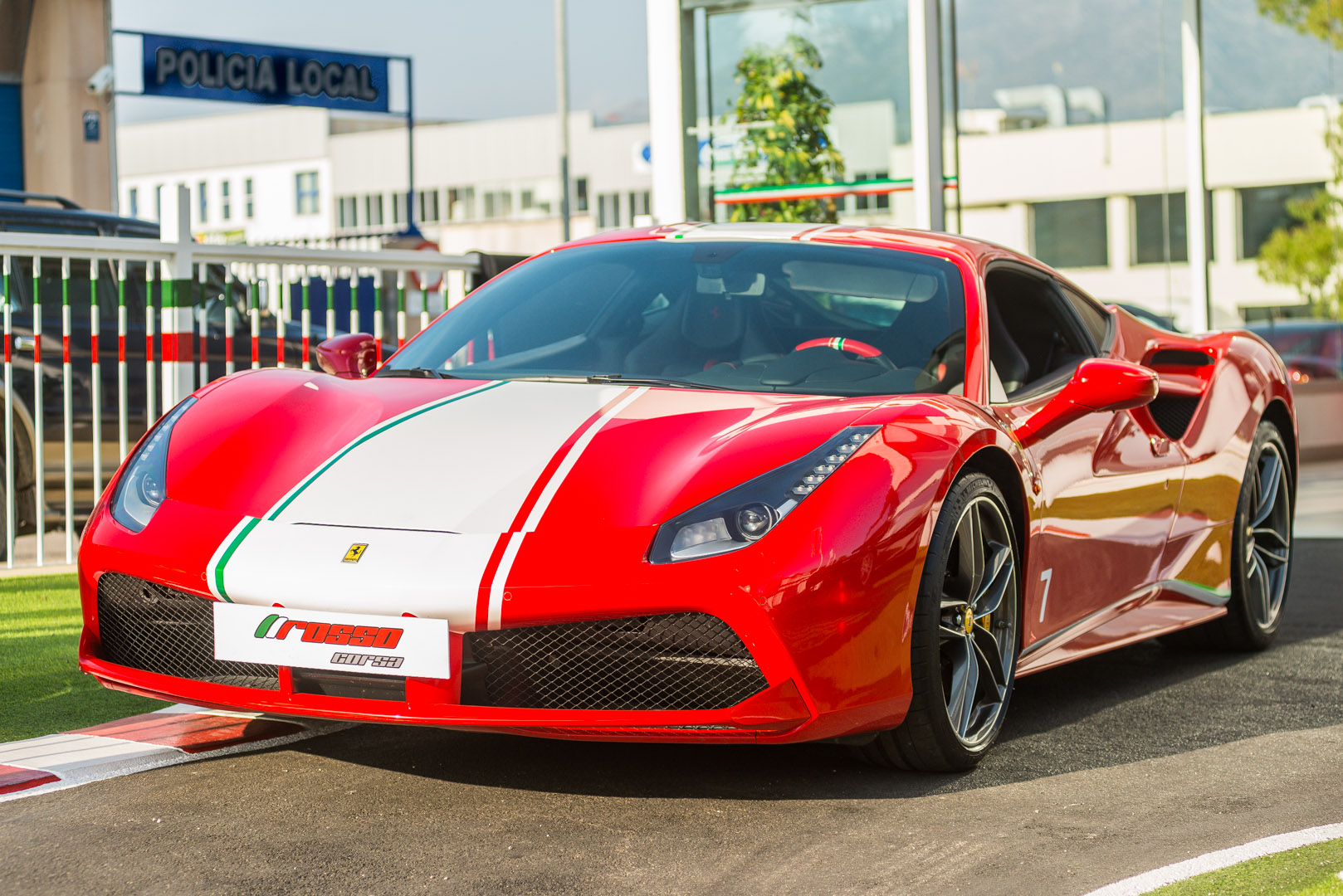 Ferrari 488 GTB designed on the basis of the 458 Italia