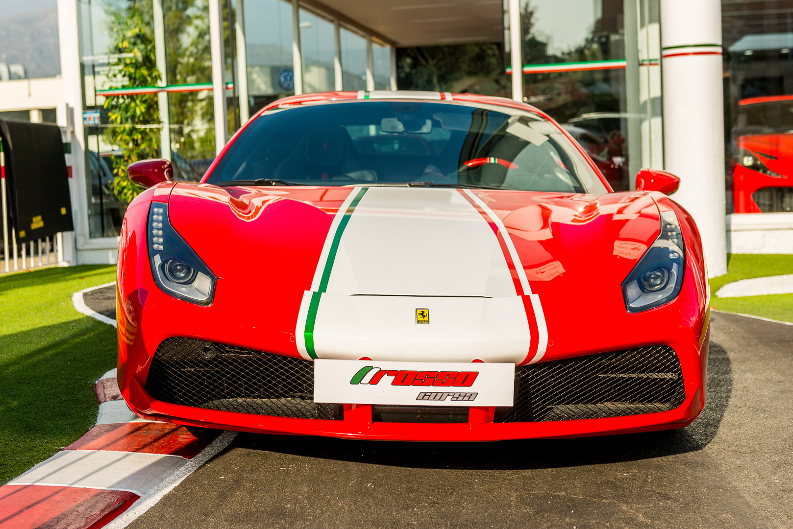 Ferrari 488 GTB designed on the basis of the 458 Italia
