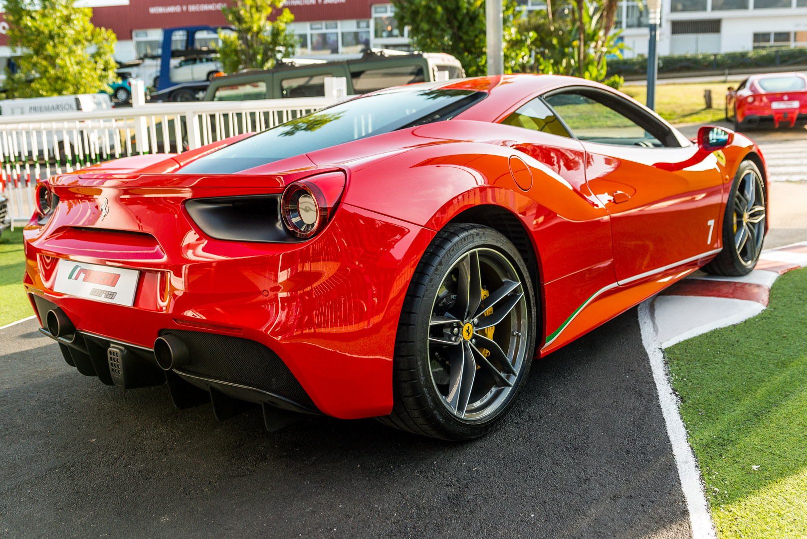 Ferrari 488 GTB designed on the basis of the 458 Italia