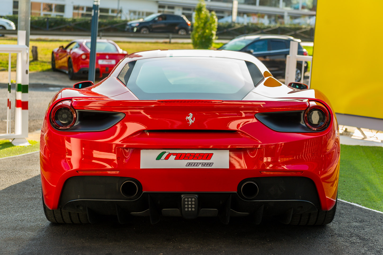 Ferrari 488 GTB designed on the basis of the 458 Italia