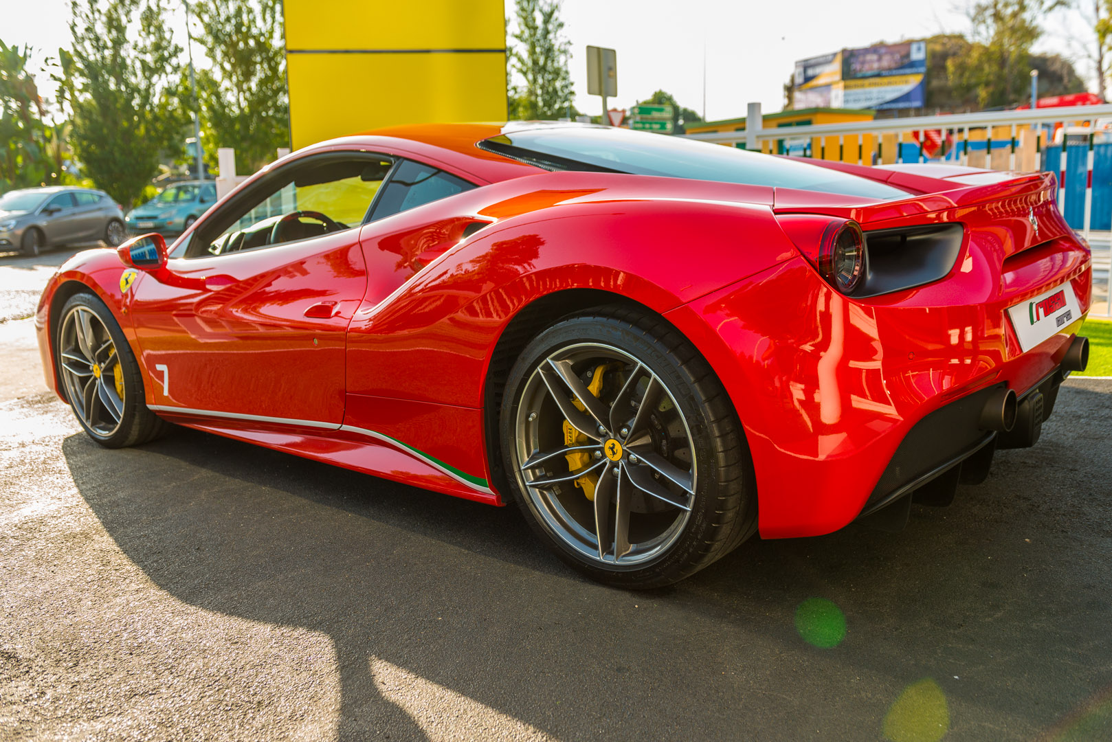 Ferrari 488 GTB designed on the basis of the 458 Italia