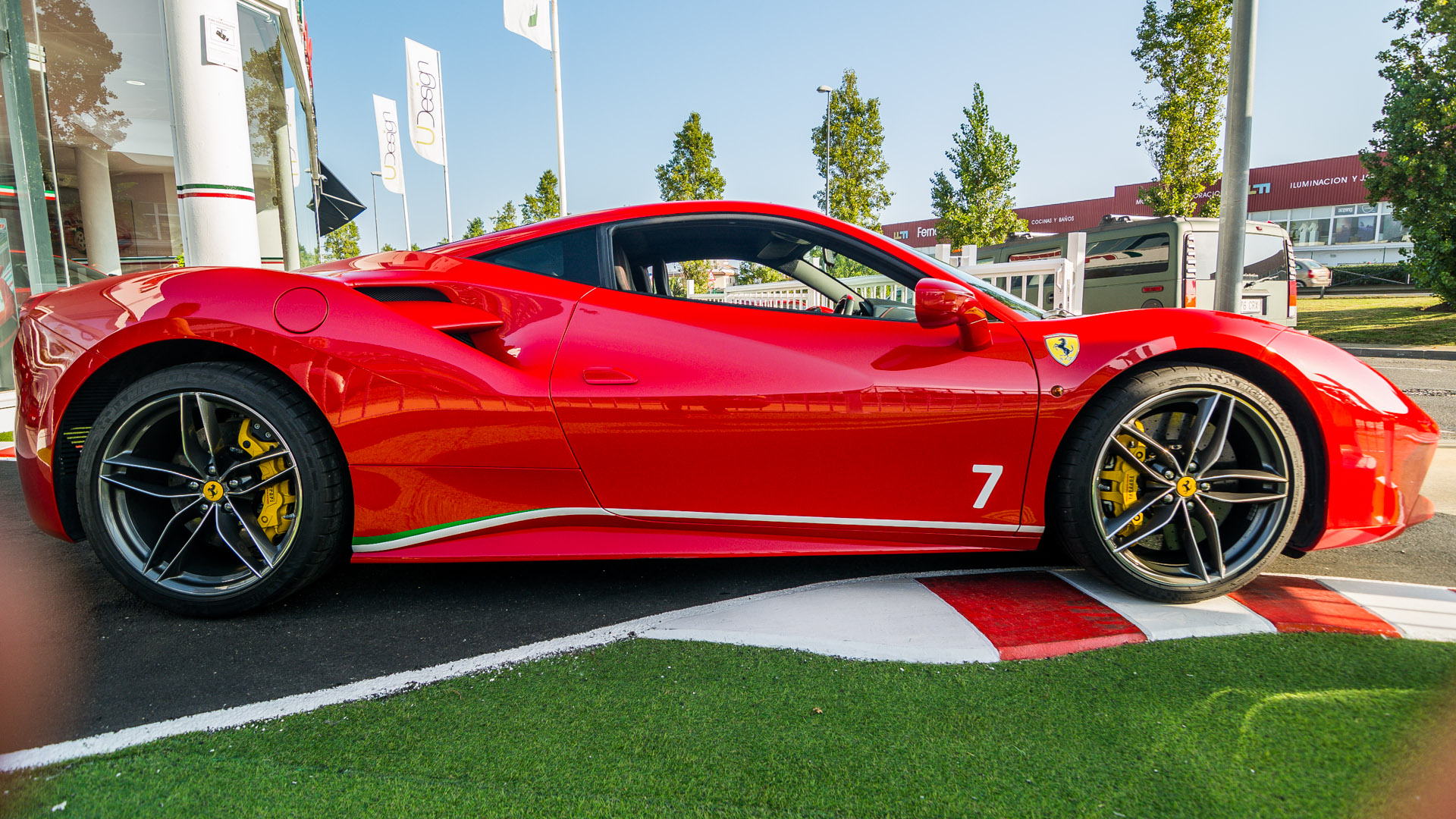 Ferrari 488 GTB designed on the basis of the 458 Italia