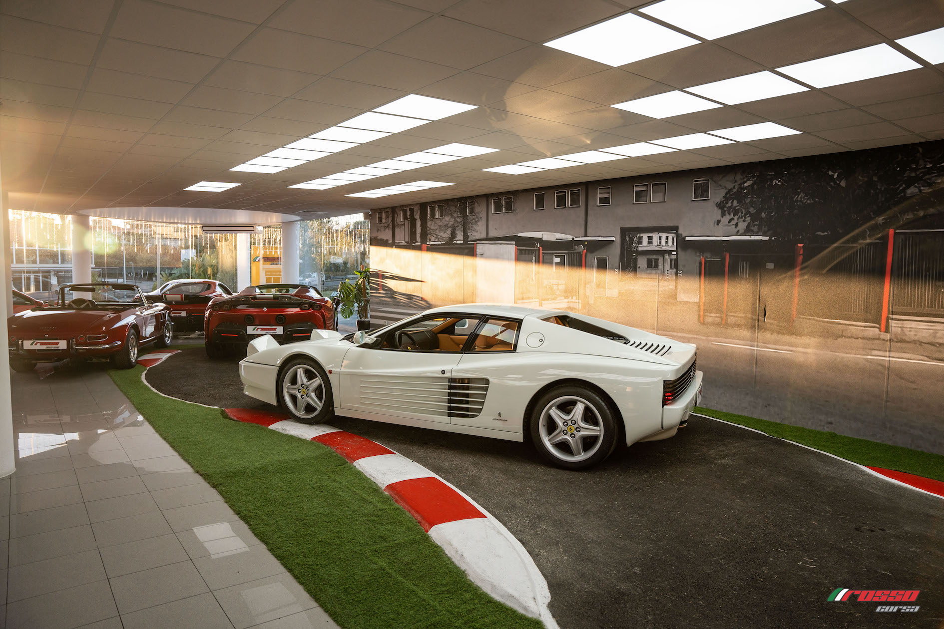 Iconic white Ferrari 512 TR Coupe now for sale