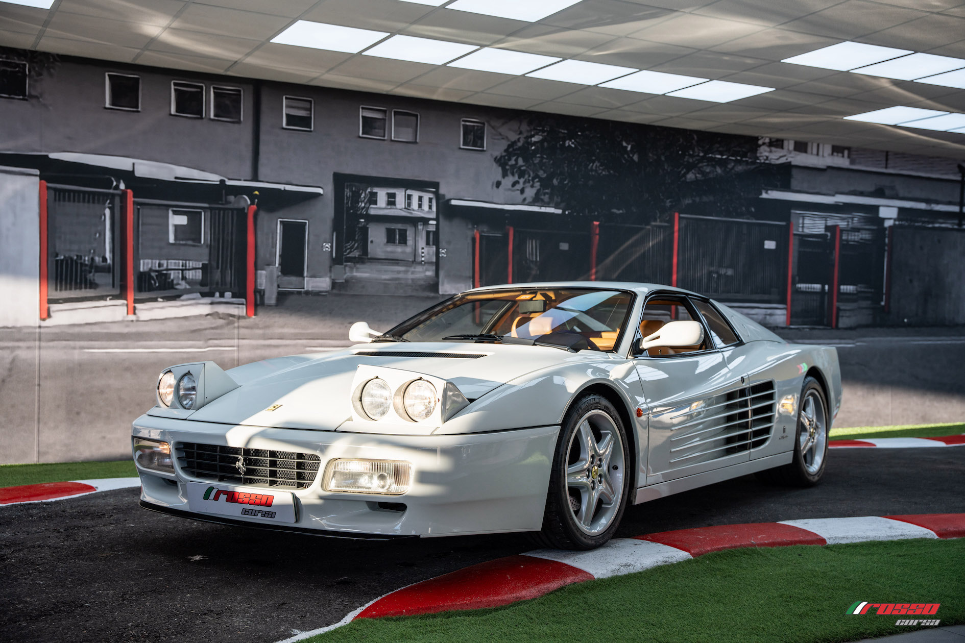 Iconic white Ferrari 512 TR Coupe now for sale