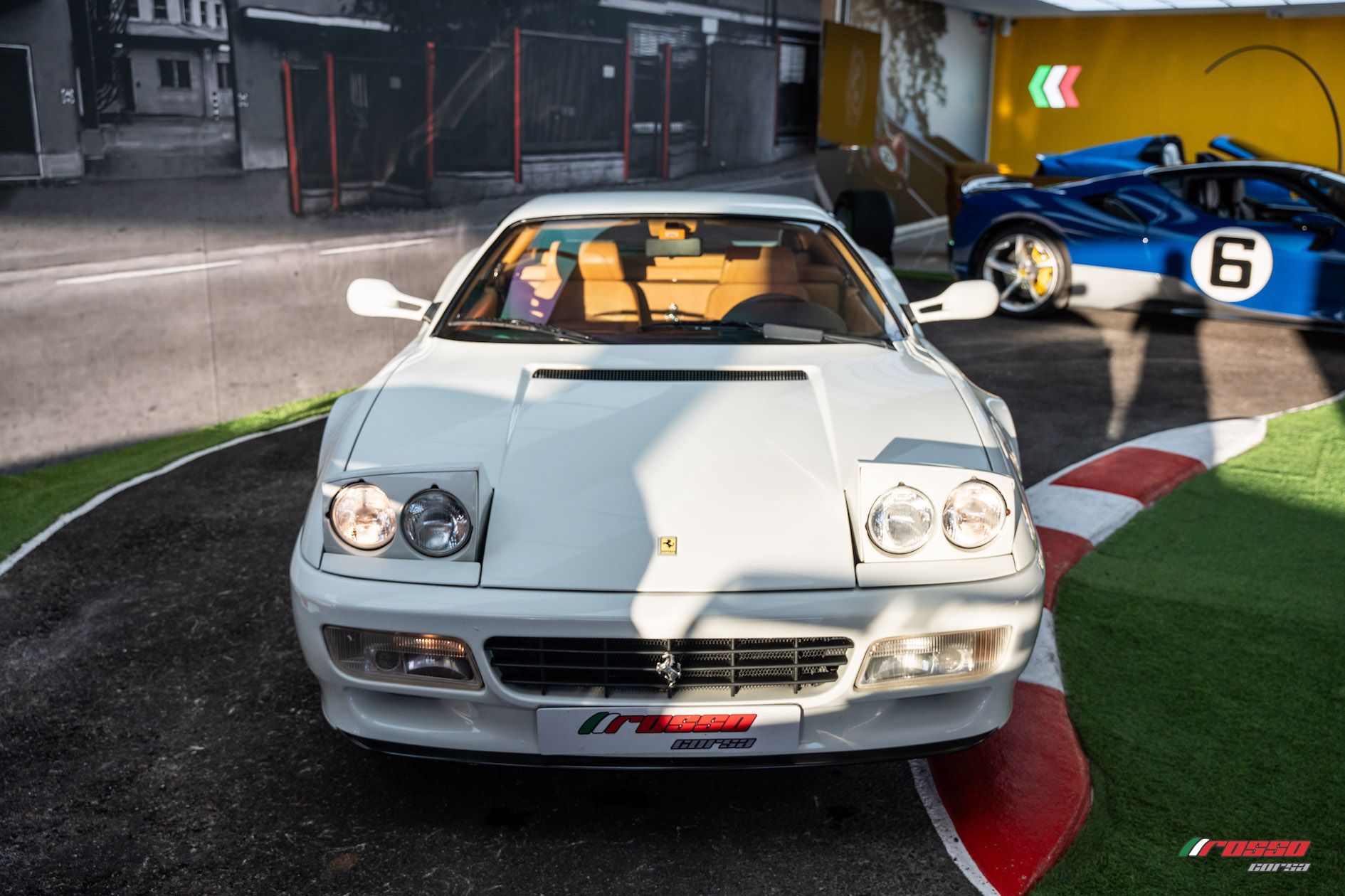 Iconic white Ferrari 512 TR Coupe now for sale