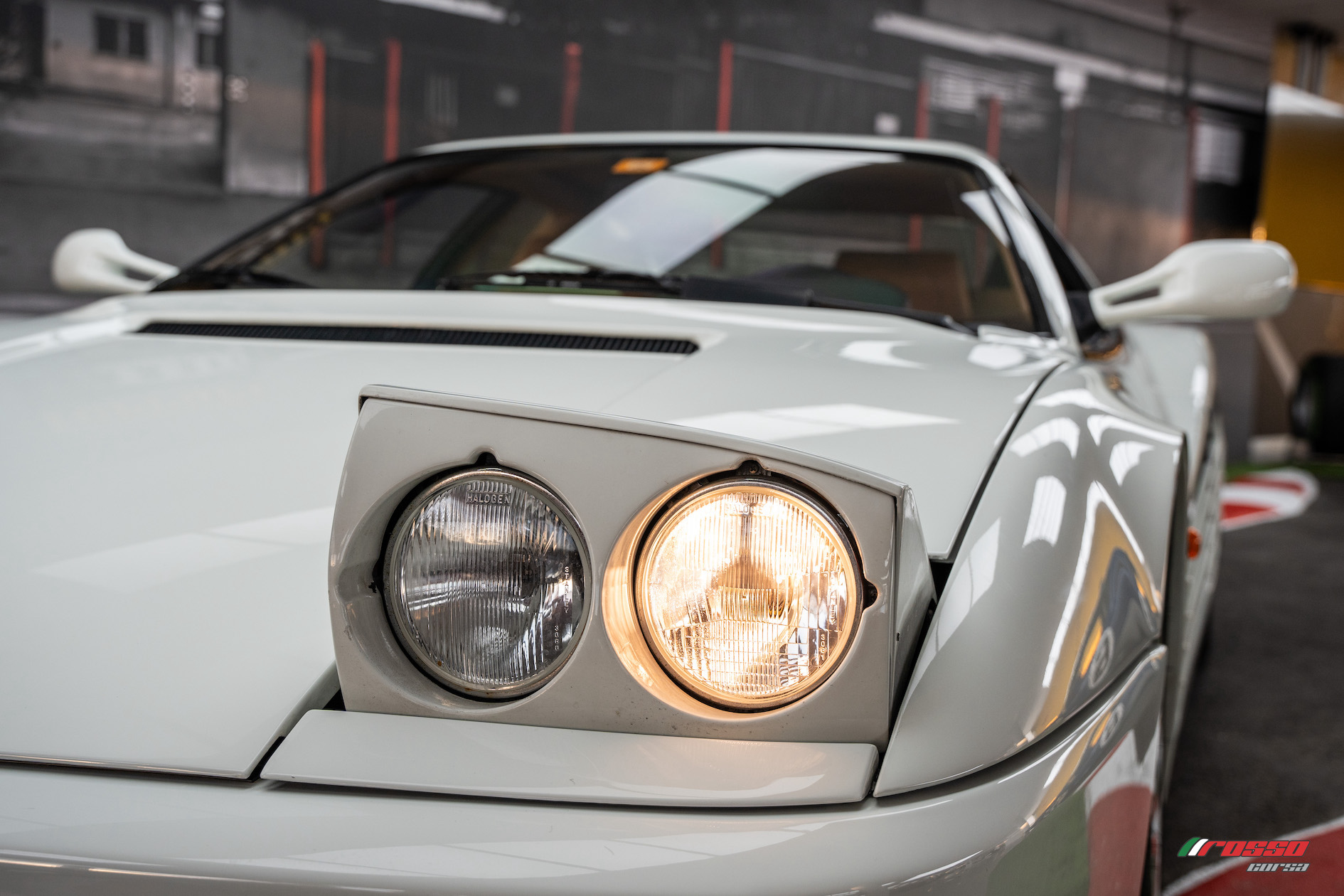 Iconic white Ferrari 512 TR Coupe now for sale