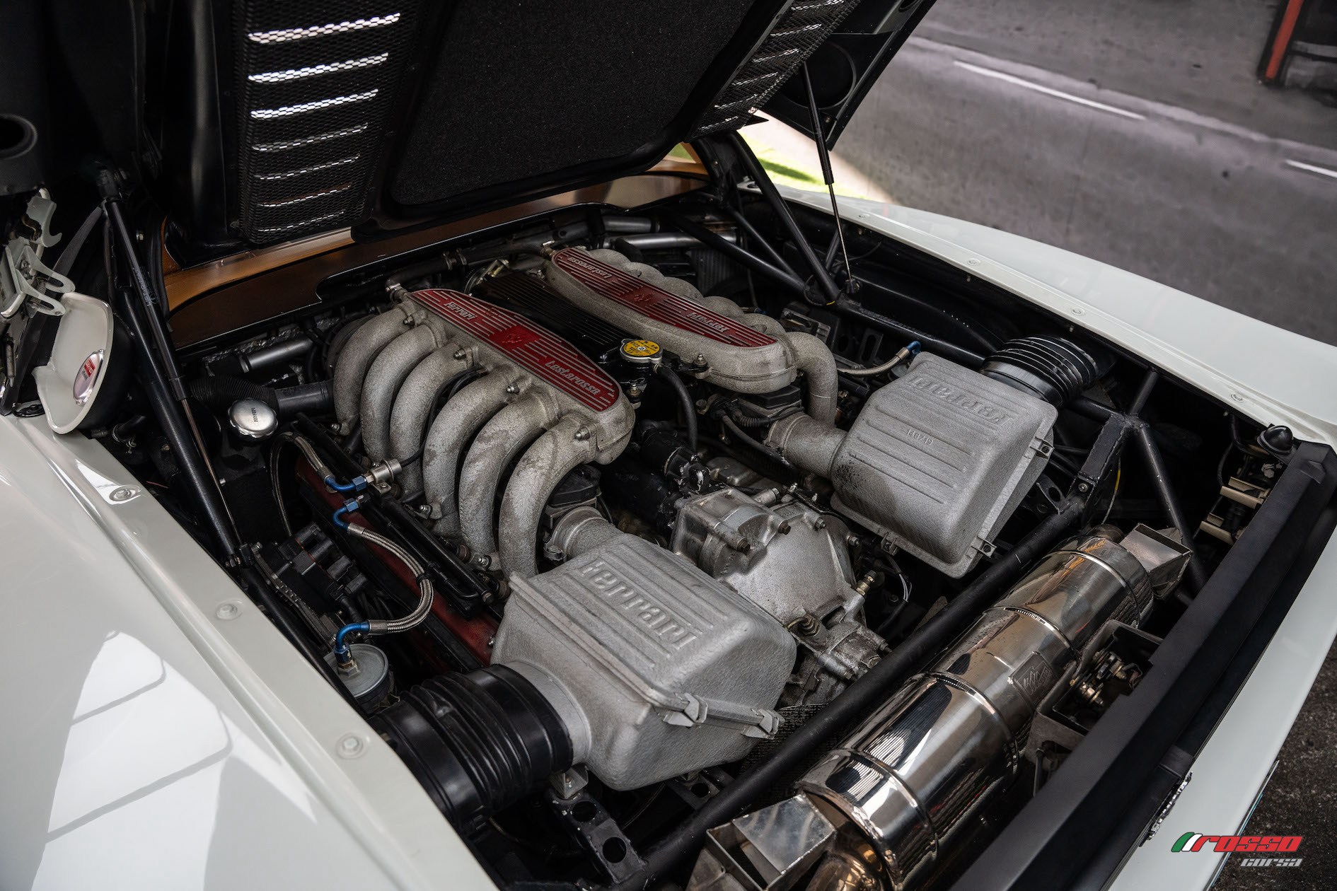 Iconic white Ferrari 512 TR Coupe now for sale