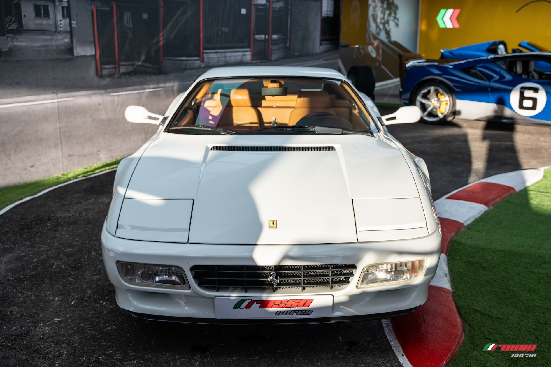 Iconic white Ferrari 512 TR Coupe now for sale