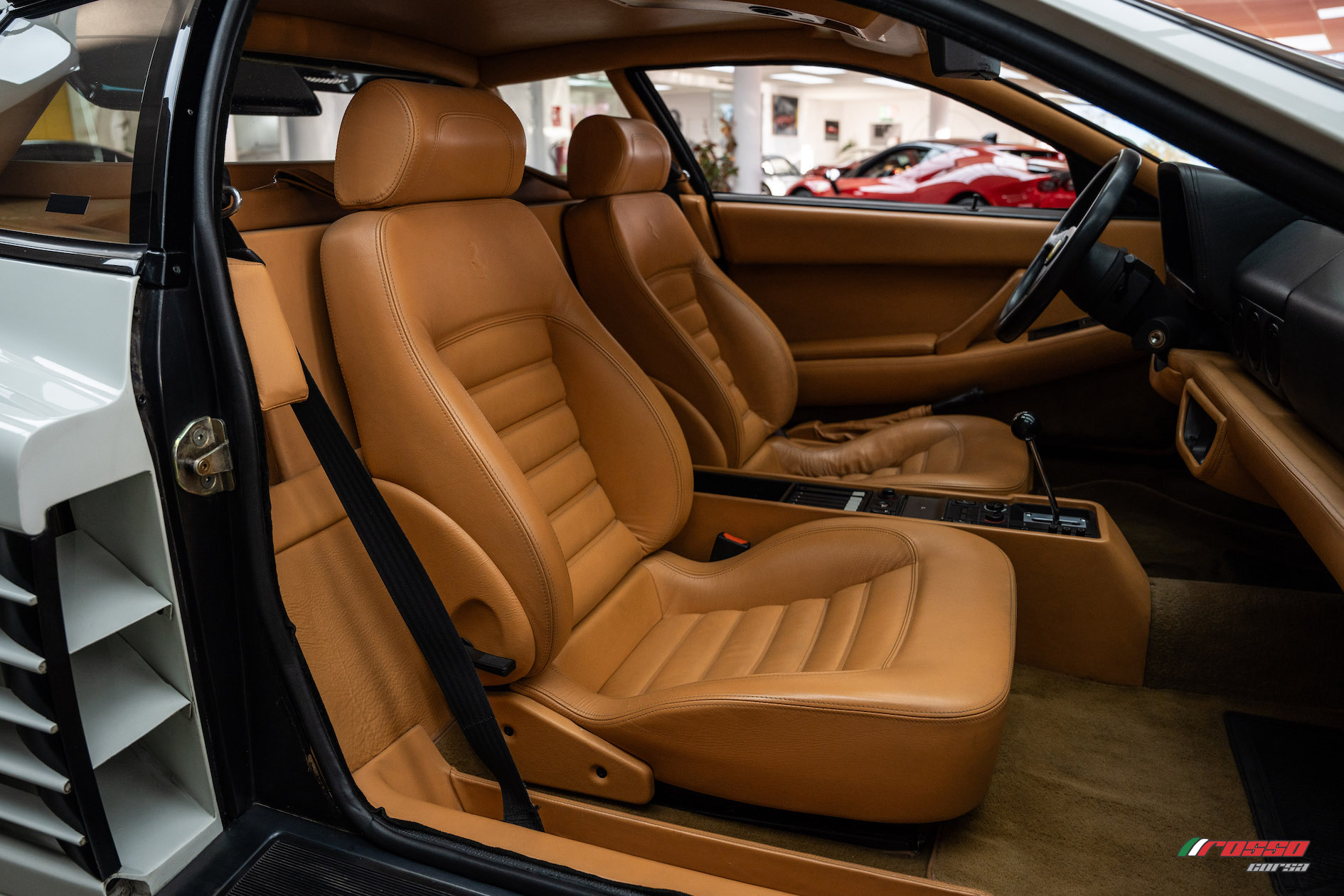 Iconic white Ferrari 512 TR Coupe now for sale