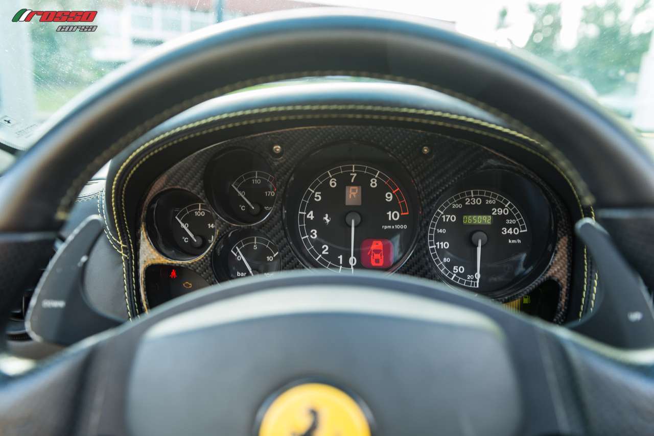 Giallo Modena Ferrari 360 Spider F1 - Rosso Corsa