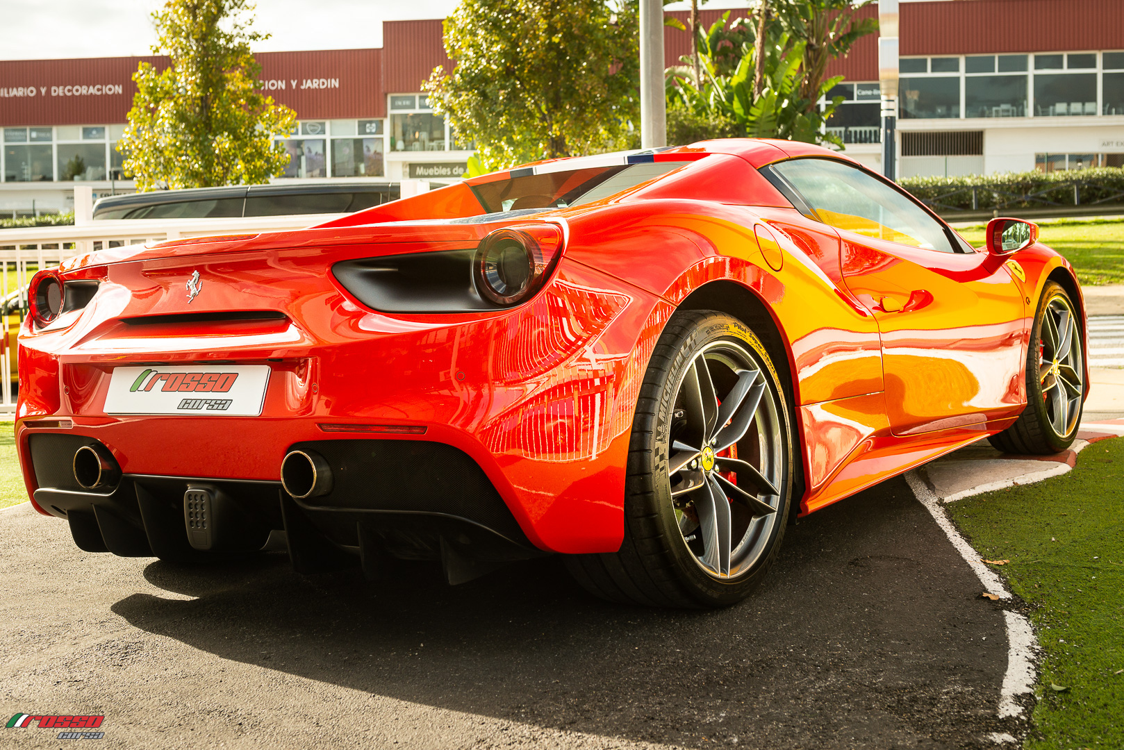 Ferrari 488 Spider a vehicle full of power | Rosso Corsa