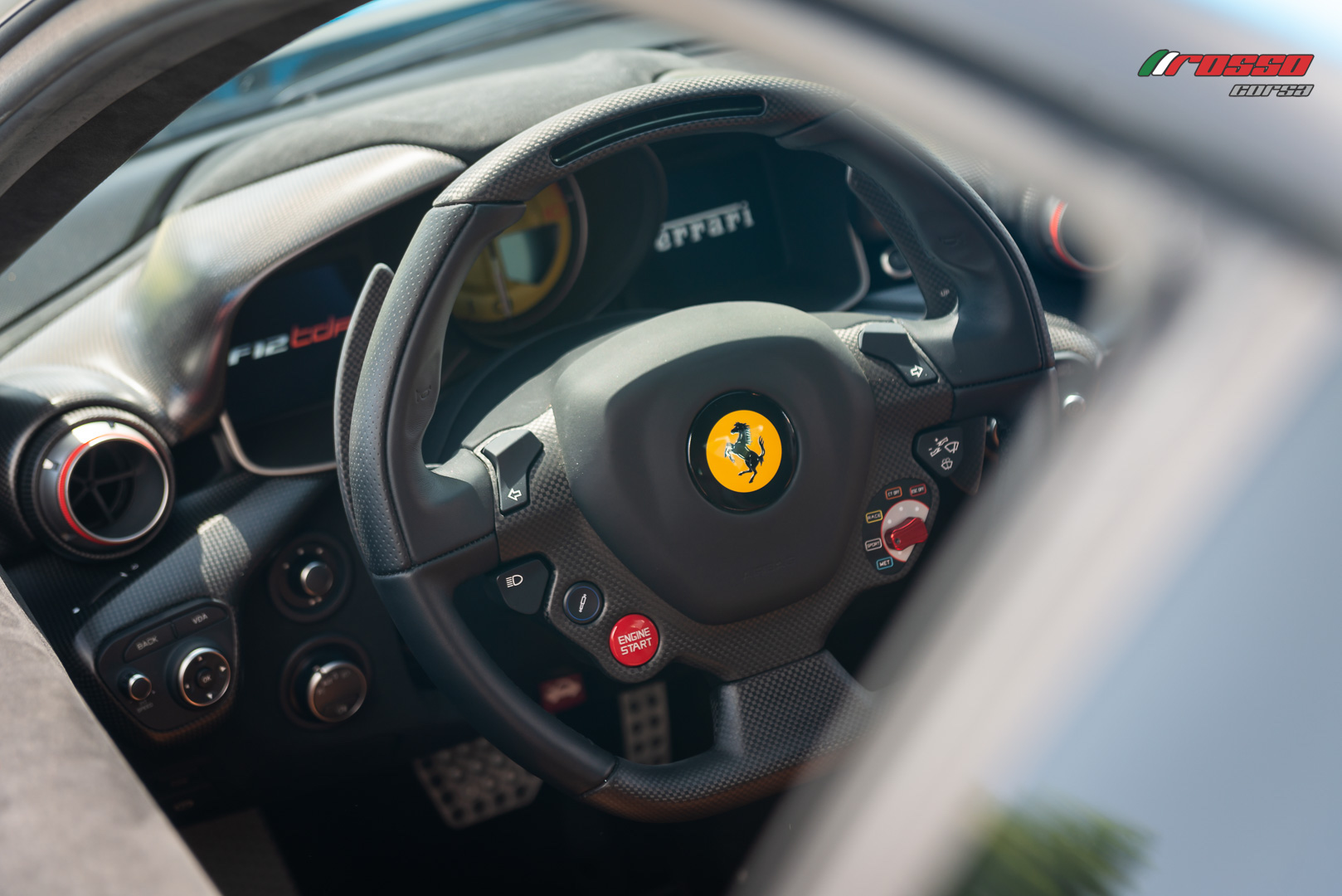 Rosso Corsa - Azzuro Cielo Ferrari F12 TDF