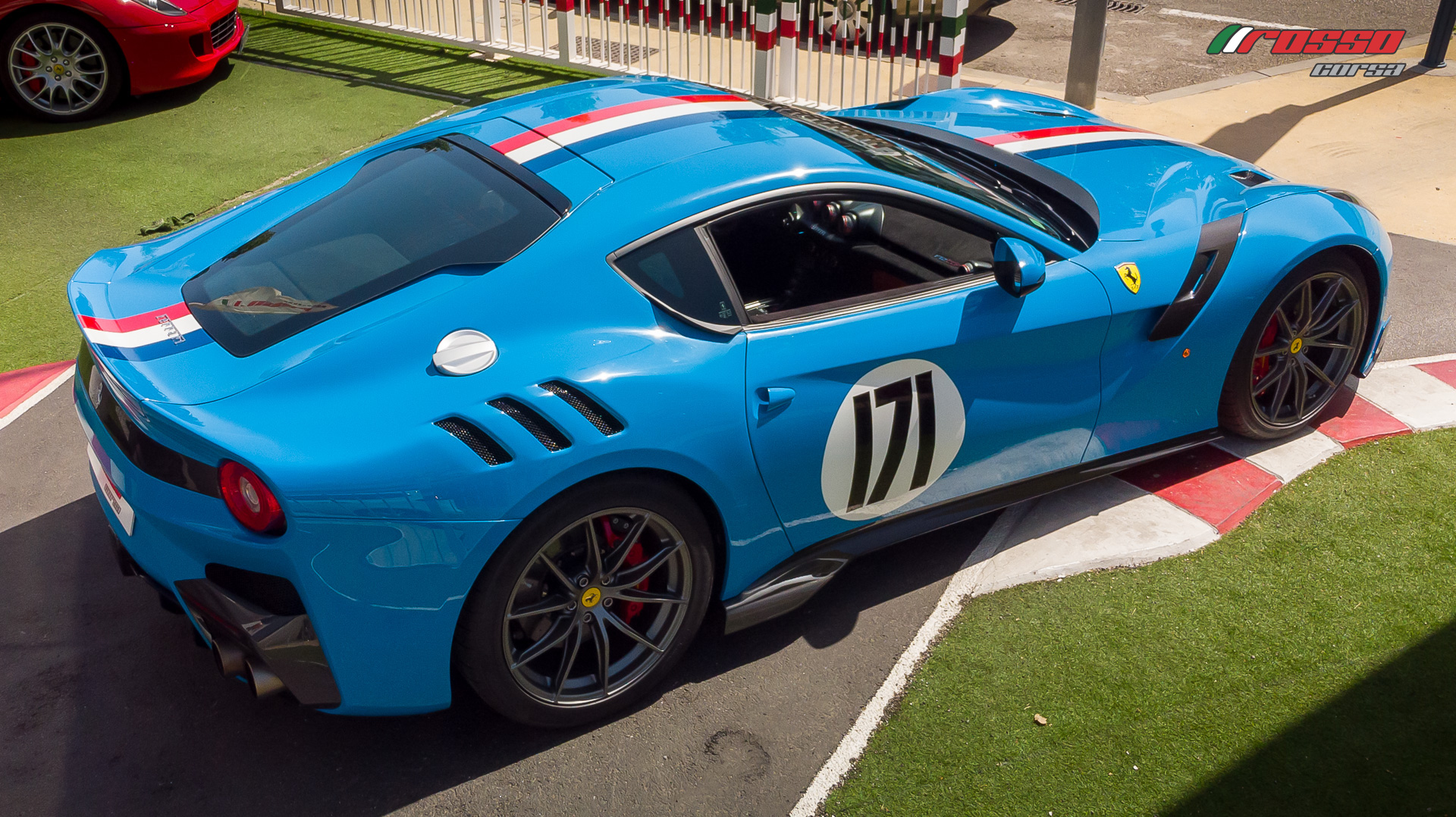 Rosso Corsa - Azzuro Cielo Ferrari F12 TDF