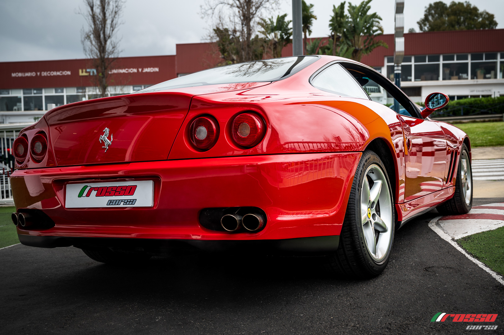 Rosso Corsa - Ferrari 550 Maranello