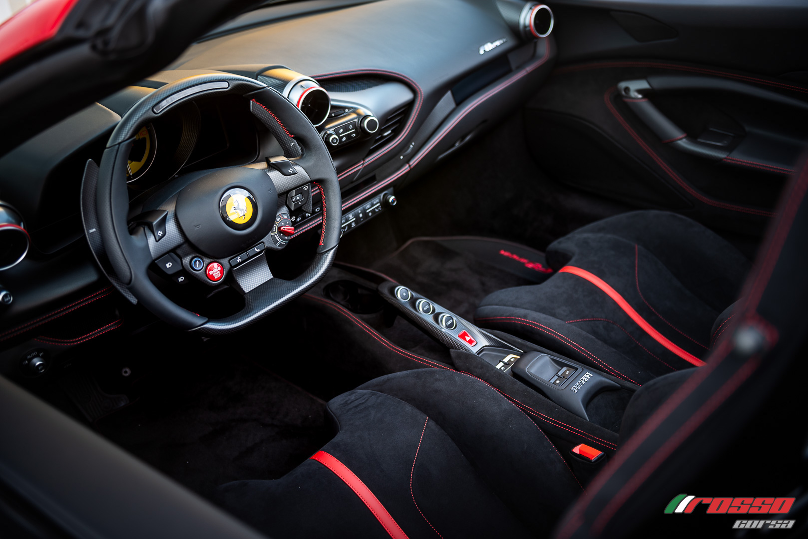 Rosso Corsa - Ferrari F8 Spider