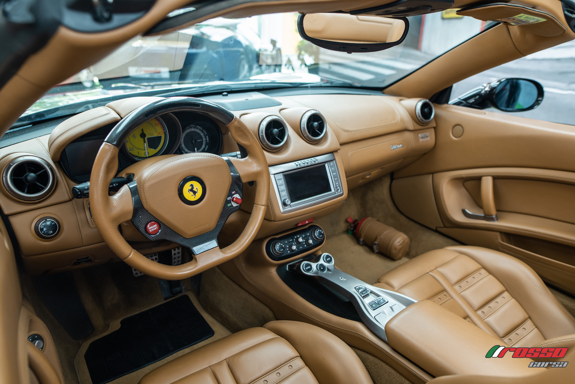 Luxury black Ferrari California Cabrio for sale