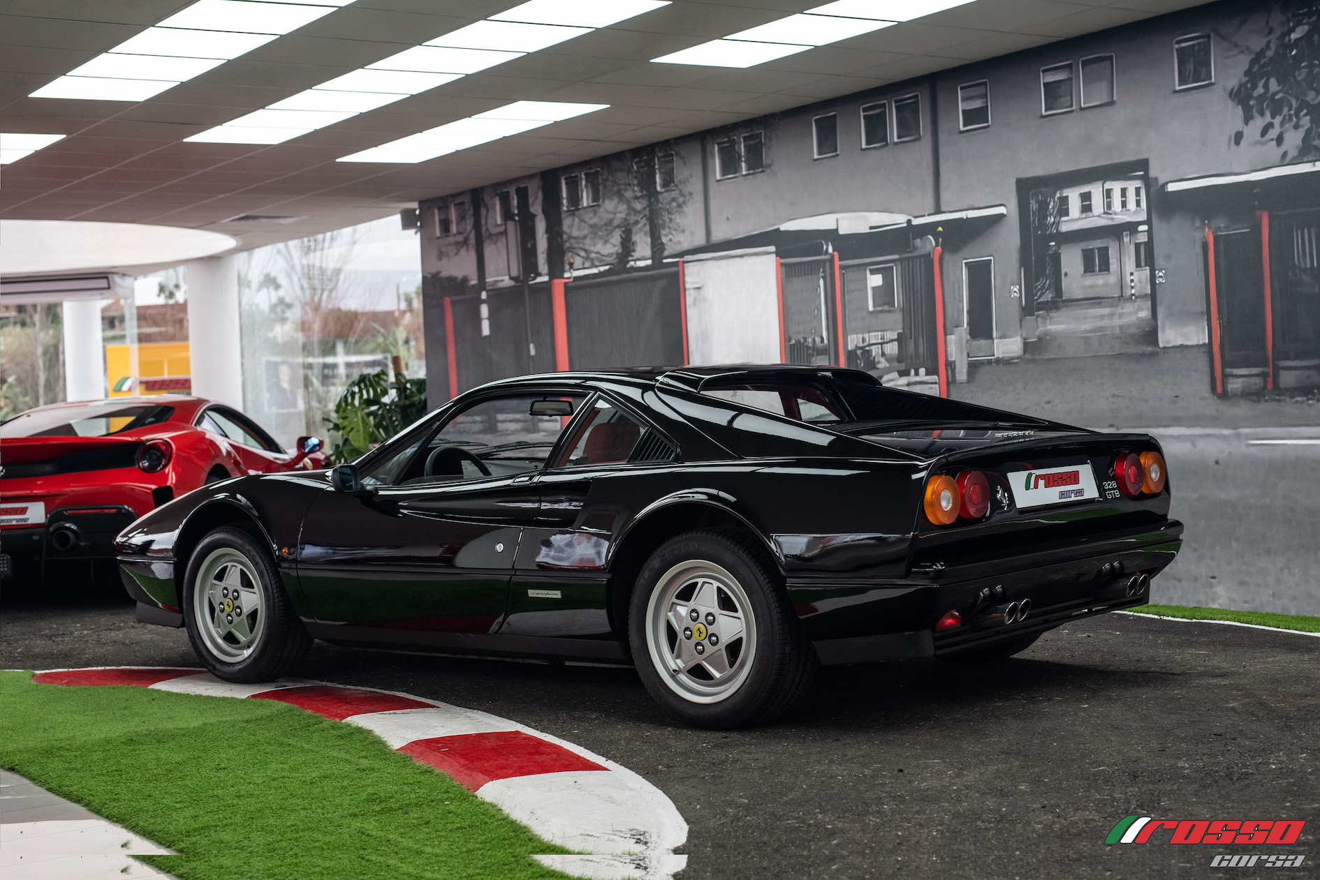 Unique black Ferrari 328 GTB for sale