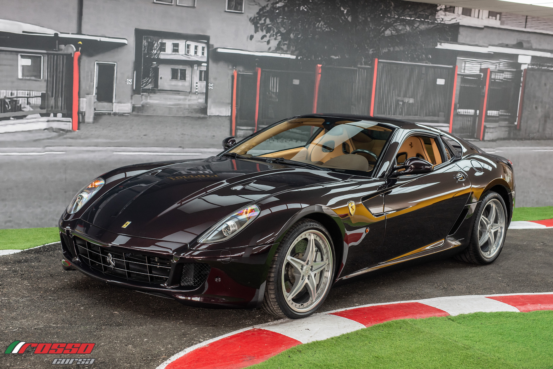 Rosso Corsa - Rosso Bruno Ferrari 599 GTB HGTE