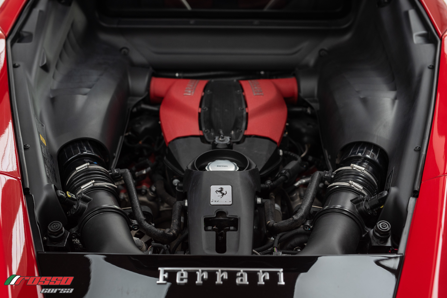 Rosso Corsa - Ferrari F8 Tributo