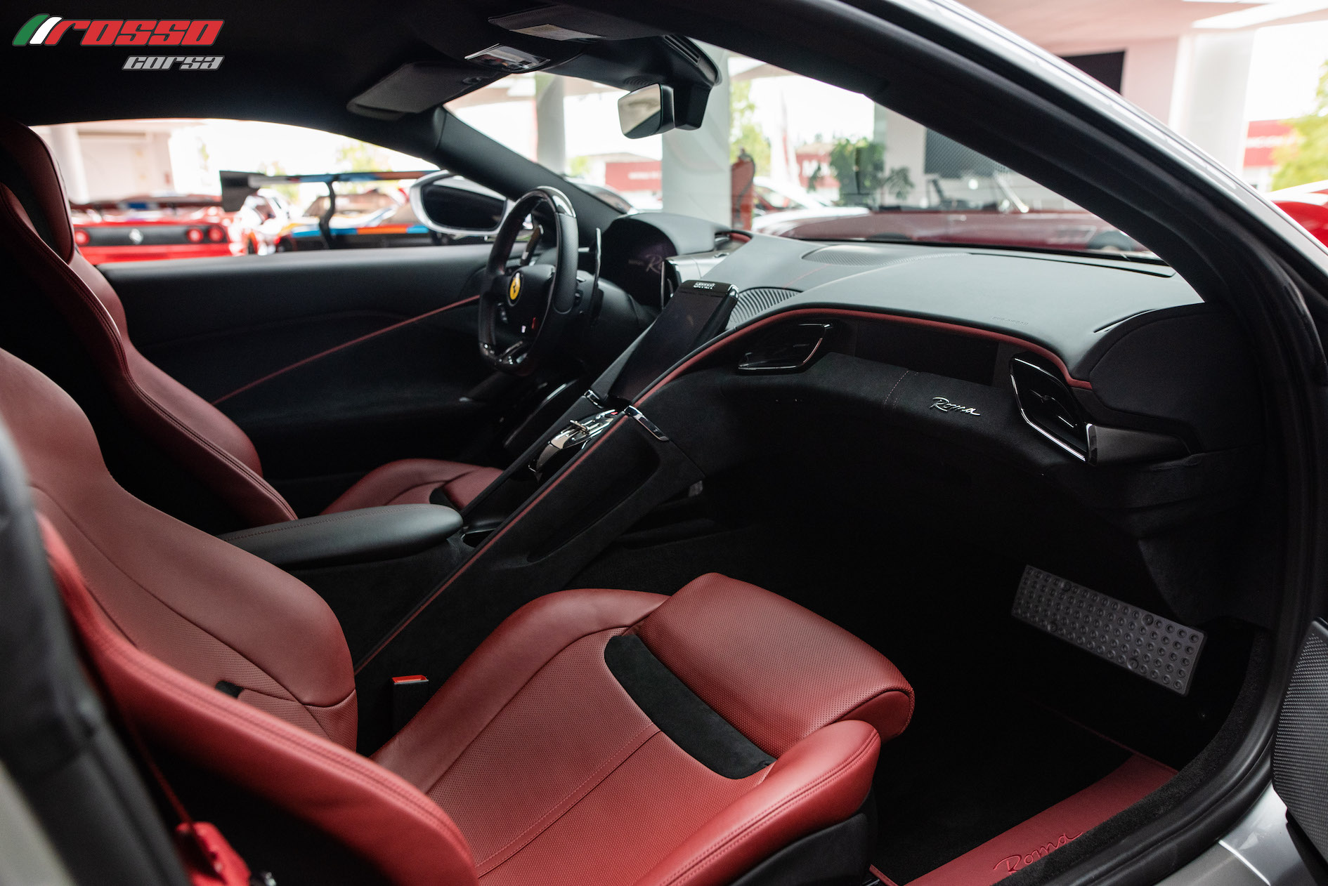 Amazing Argento colored Ferrari Roma now for sale