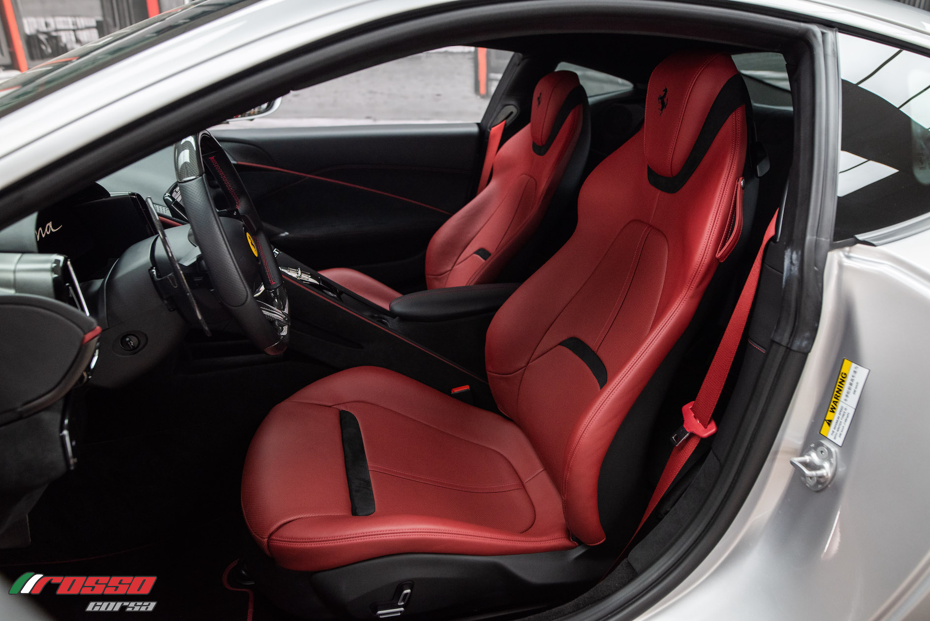 Amazing Argento colored Ferrari Roma now for sale
