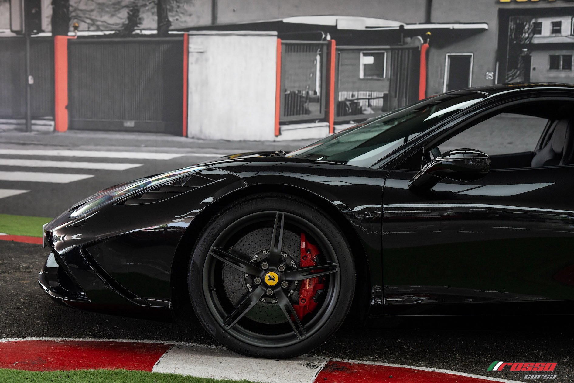 Gorgeous black Ferrari 458 Speciale for sale