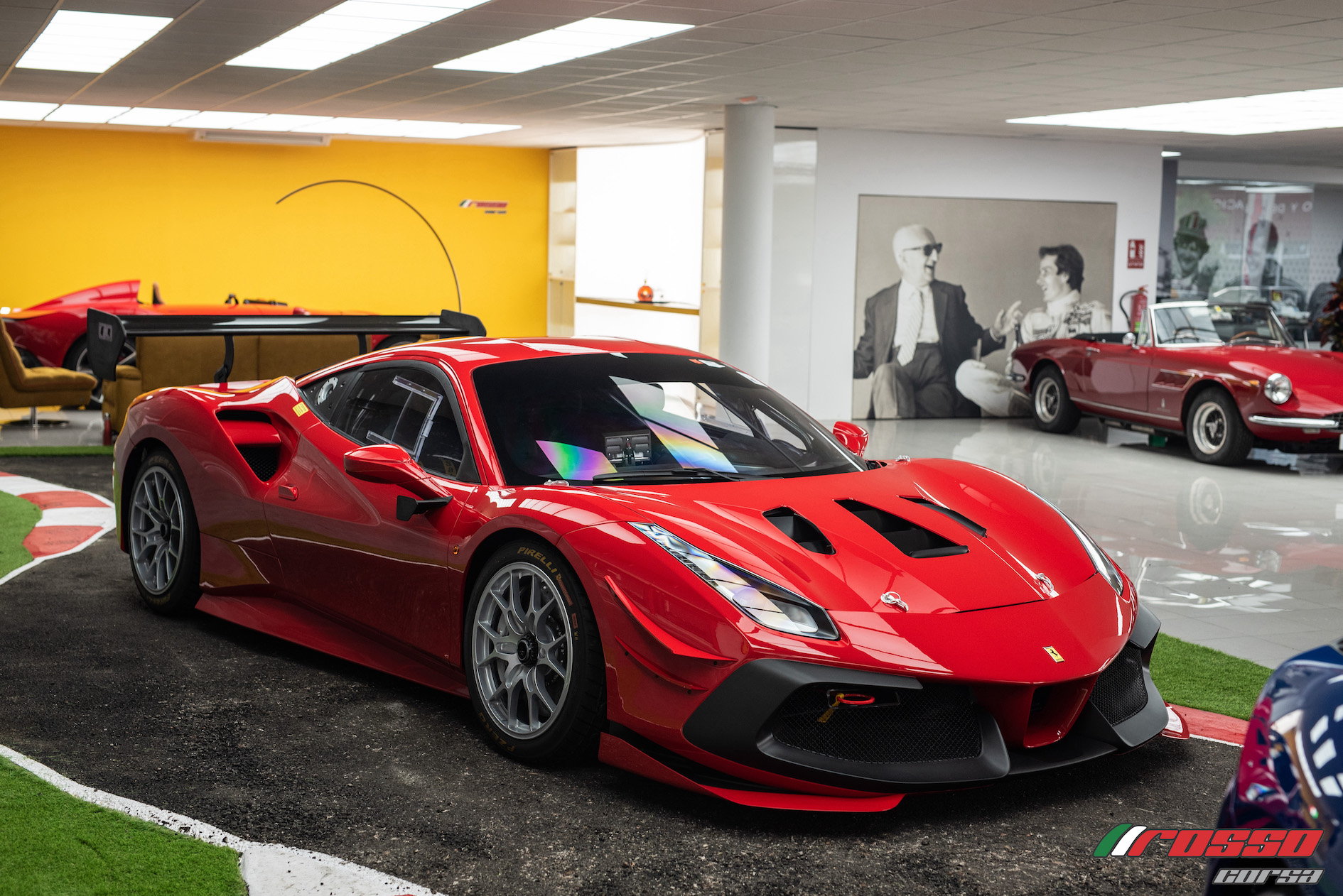 Rosso Corsa - Ferrari 488 Challenge EVO- Sold