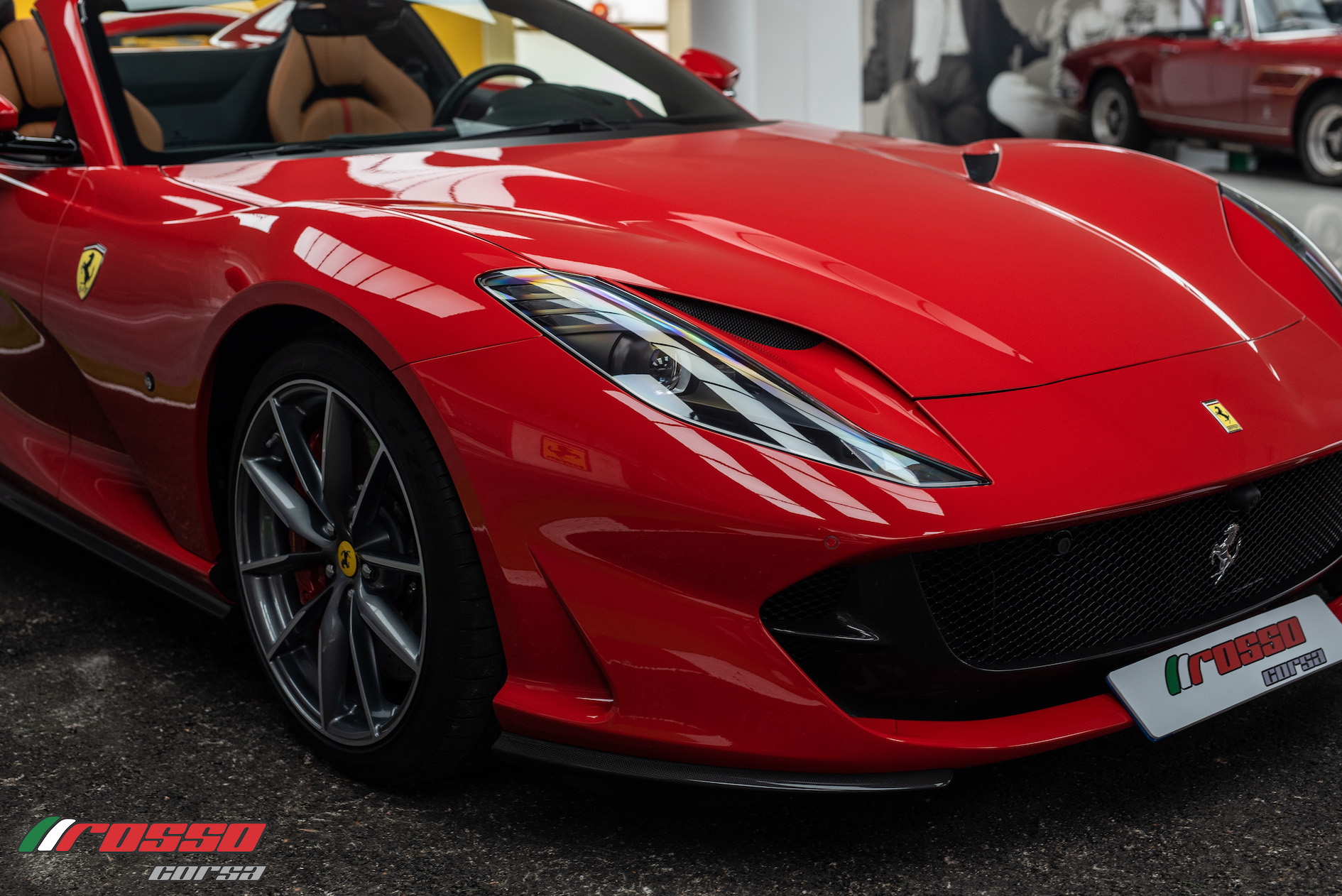 Exceptional red Ferrari 812 GTS for sale