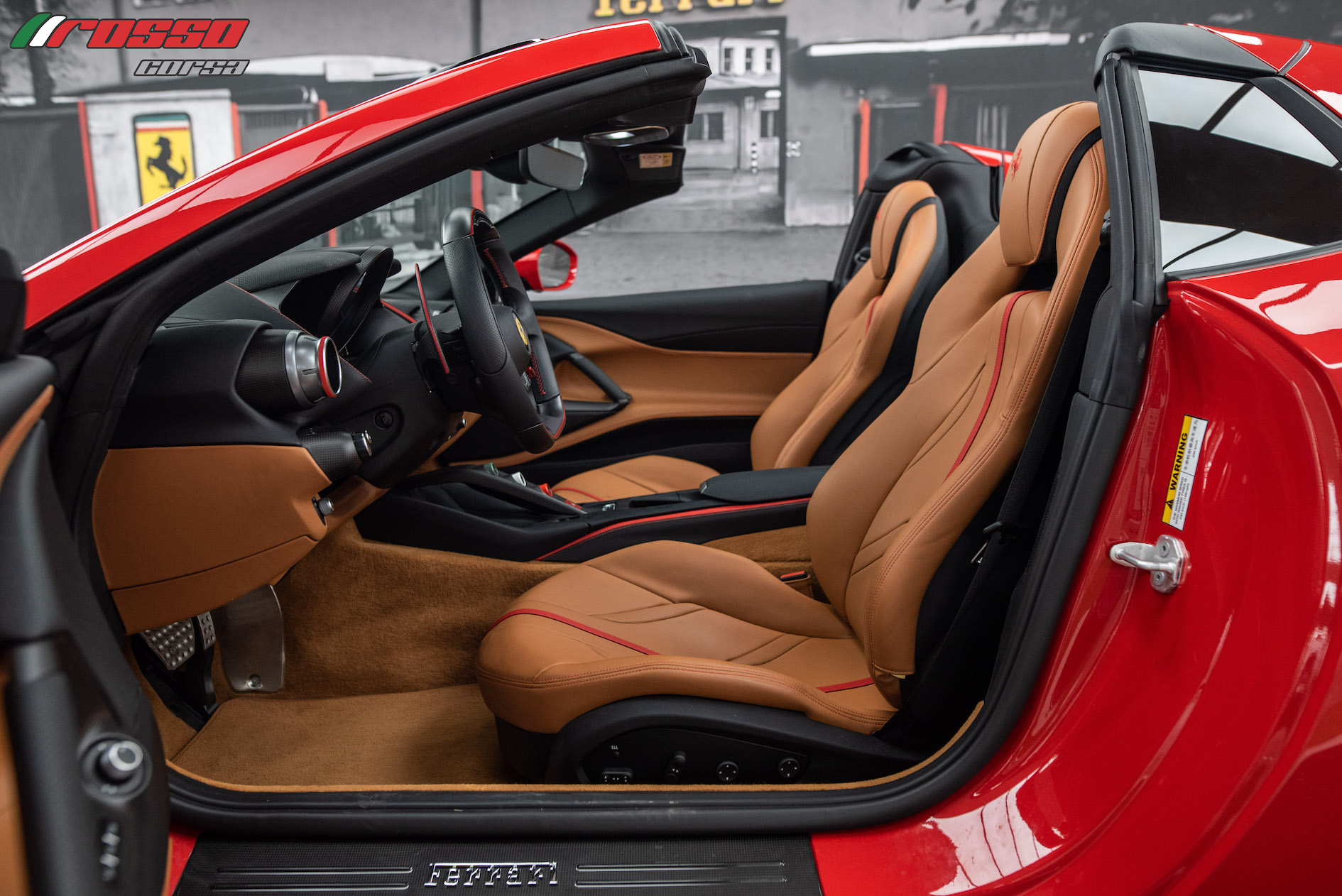 Exceptional red Ferrari 812 GTS for sale