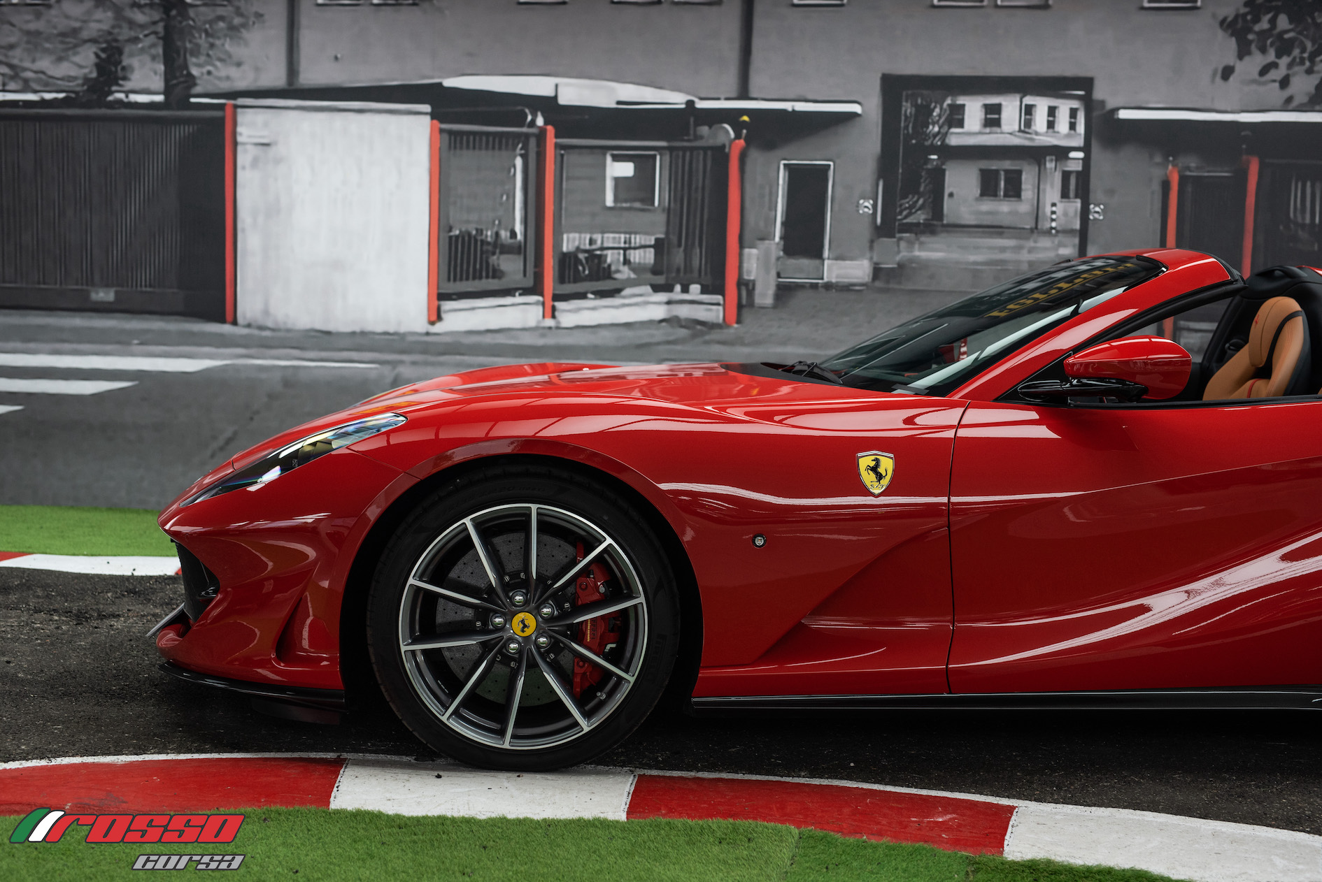 Exceptional red Ferrari 812 GTS for sale
