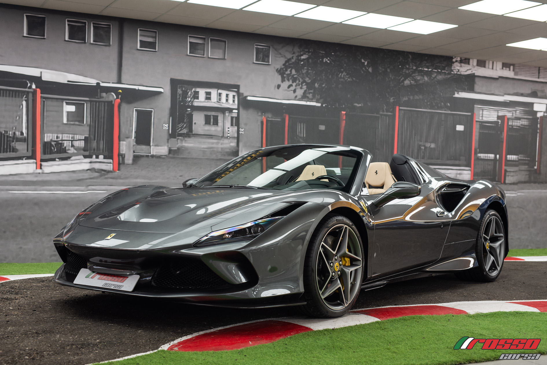 Luxury grey Ferrari F8 Spider now for sale