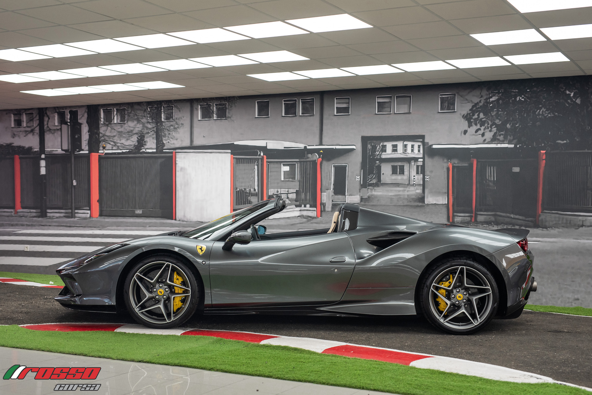 Luxury grey Ferrari F8 Spider now for sale