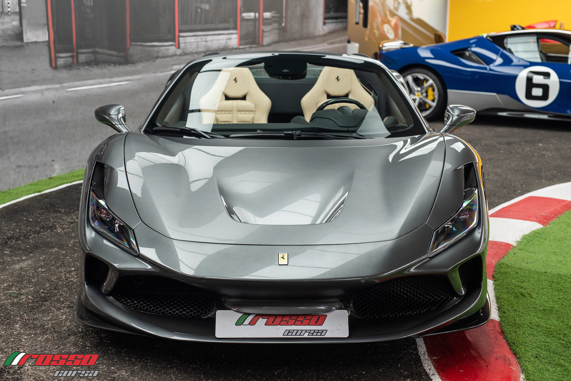 Luxury grey Ferrari F8 Spider now for sale