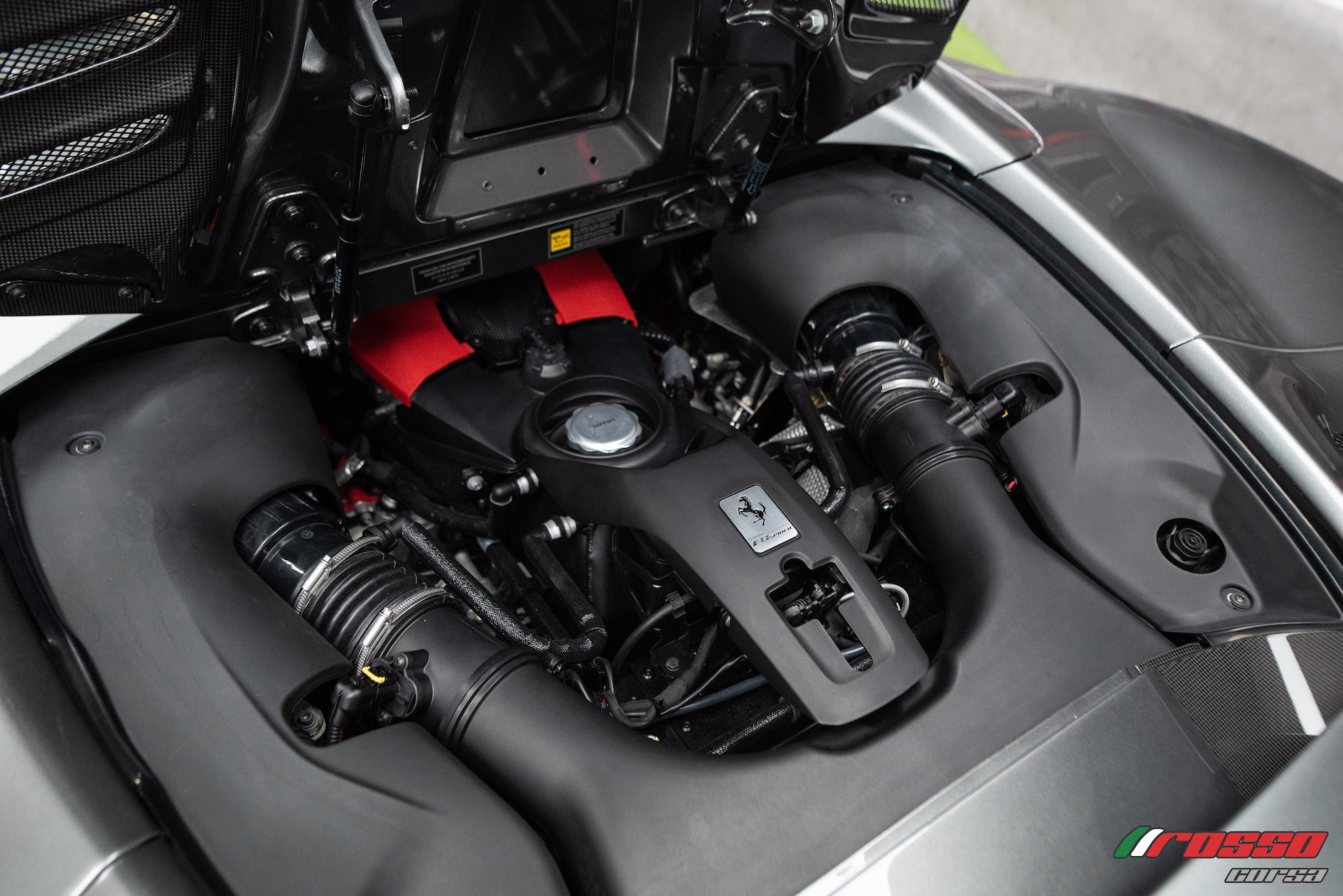 Luxury grey Ferrari F8 Spider now for sale