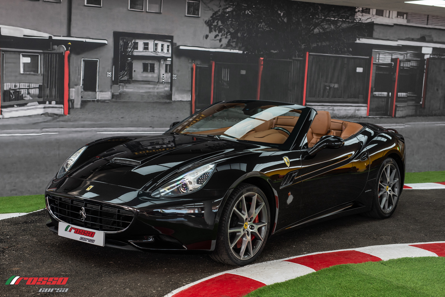 Luxury black Ferrari California Cabrio for sale
