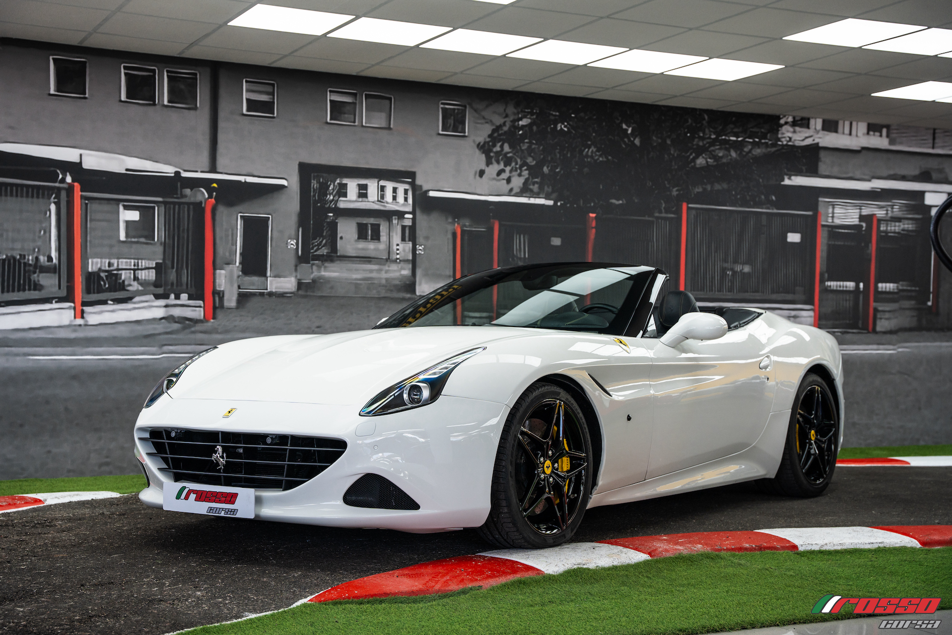 Classic white Ferrari California for sale